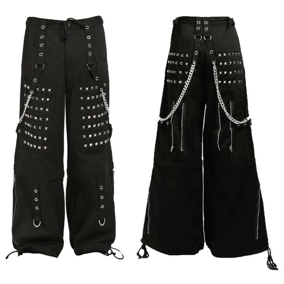 Dark Rock | Pants | Gothic Men Black Goth Monster Studs Goth Punk Rock ...